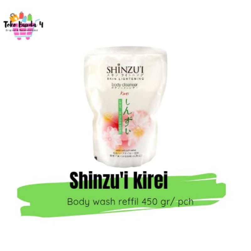 Jual shinzu'i body wash kirei shinzu'i sabun cair Refill 420ml | Shopee ...