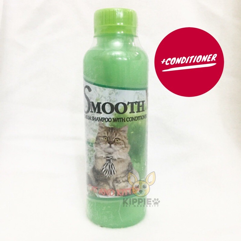 Jual Shampo Smooth Cat & Kitten Kucing Dengan Conditioner | Shopee ...