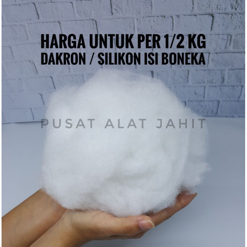 Jual BUSA DAKRON DACRON SILIKON SILICON ISI BONEKA BANTAL BAHAN ...