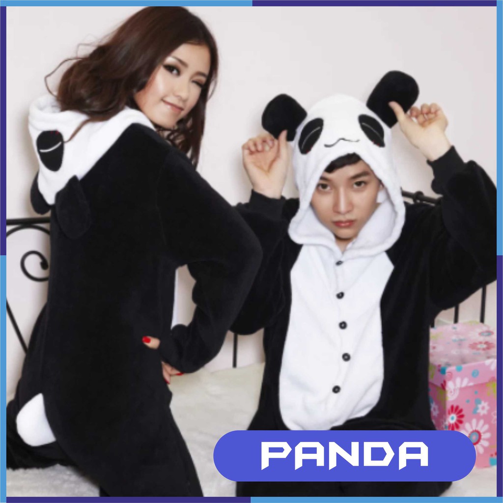 Jual Onesie Kostum Pajamas PANDA Karakter Costume Cosplay Character ...
