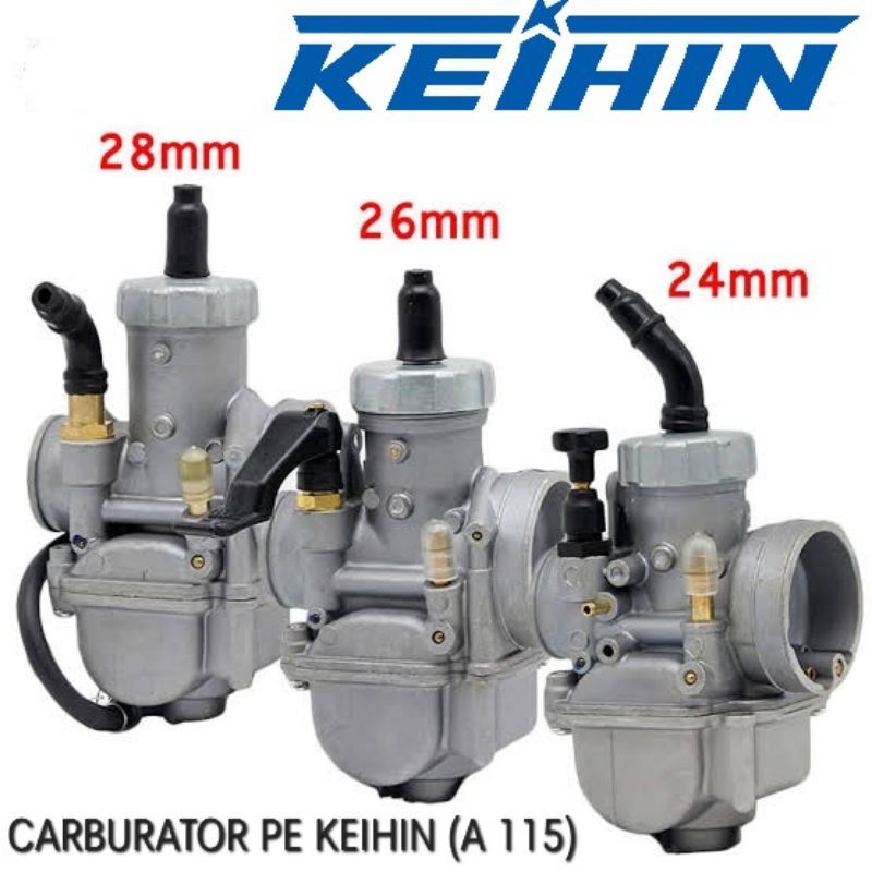 Jual [KEIHIN] KARBURATOR PE KARBU PE 28, PE 26, PE 24 KEIHIN CODE A 115 | Shopee Indonesia