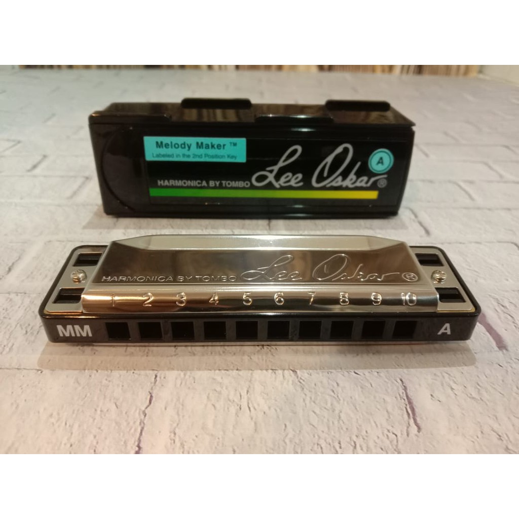 Jual harmonica tombo lee oskar melody maker 1910MM | Shopee Indonesia