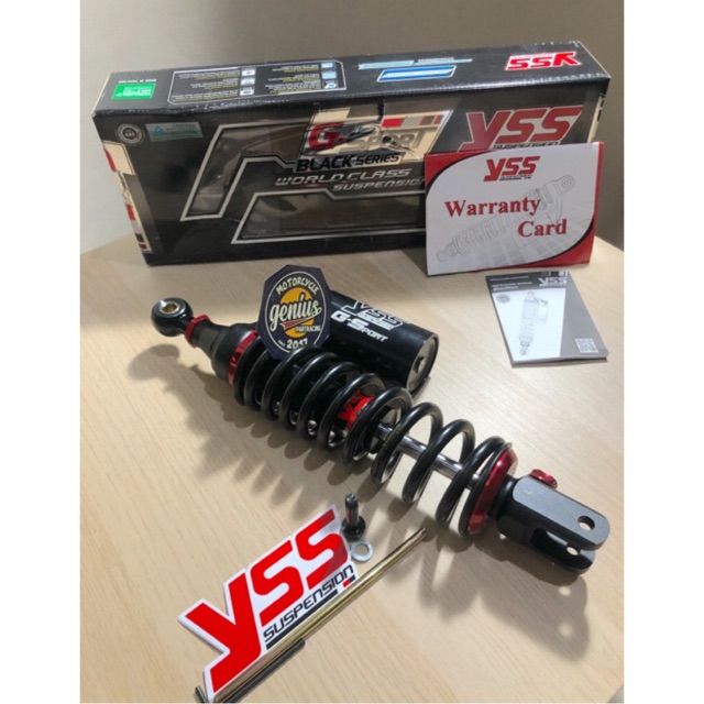 Jual Shockbreaker YSS G SPORT 330 MM Vario 125 - Vario 150 Full Black ...
