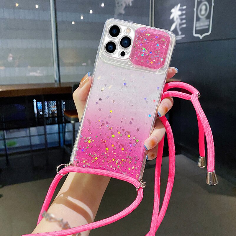 Jual CASE WINDOW GRADASI LANYARD IPHONE 11 11 PRO 11 PRO MAX 12 12 PRO ...