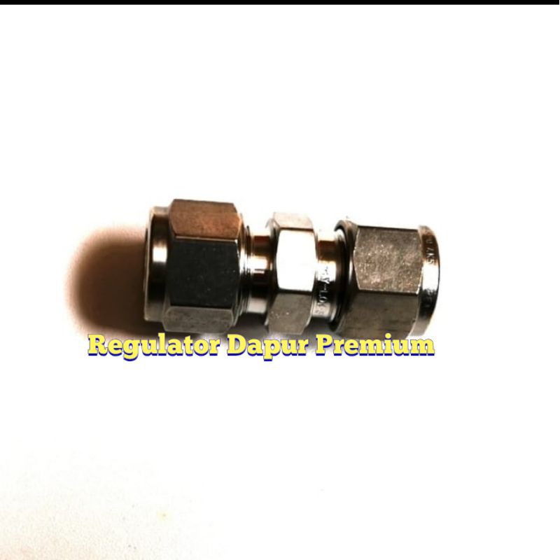 Jual Union connector 10 mm SS316 | Shopee Indonesia