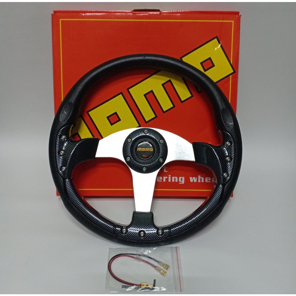 Jual Stir Racing Momo Carbon 14 Inch | Shopee Indonesia