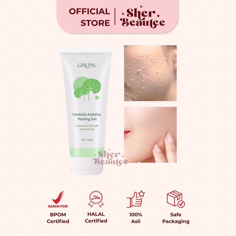 Jual Girlpal Centella Asiatica Peeling Gel 100g | Shopee Indonesia
