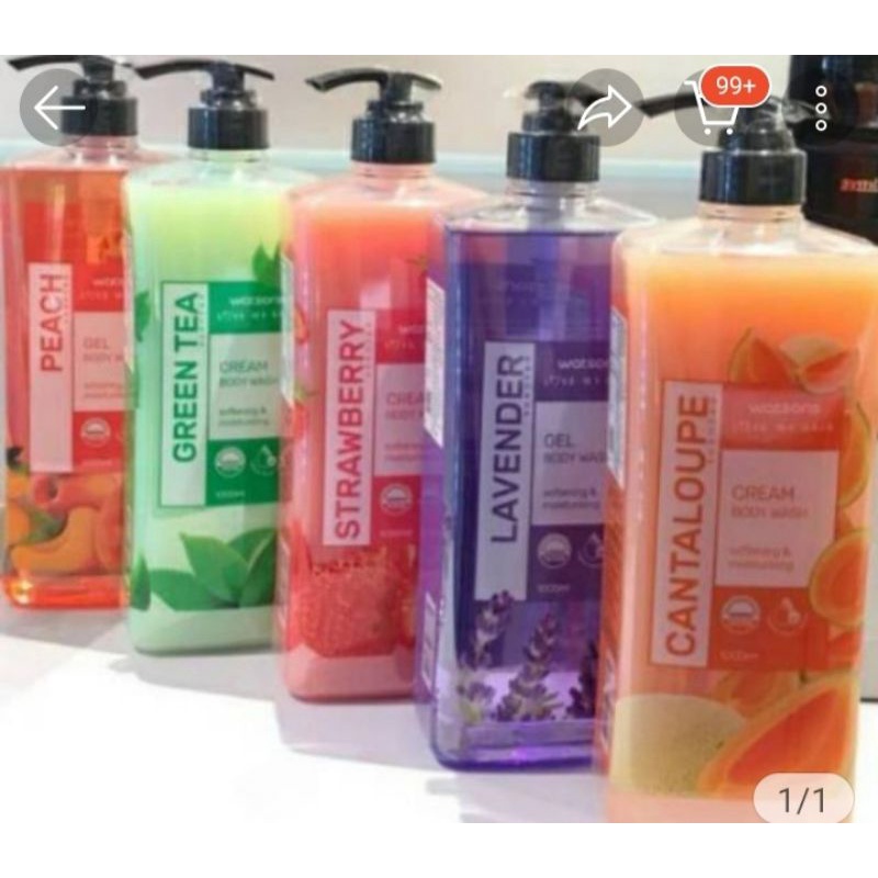 Jual watsons body wash 1000 ml | Shopee Indonesia