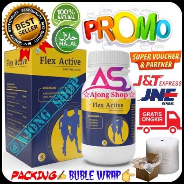 Jual FlexActive Ori/Asli Obat FLEX ACTIVE Original BPOM Obat Nyeri ...