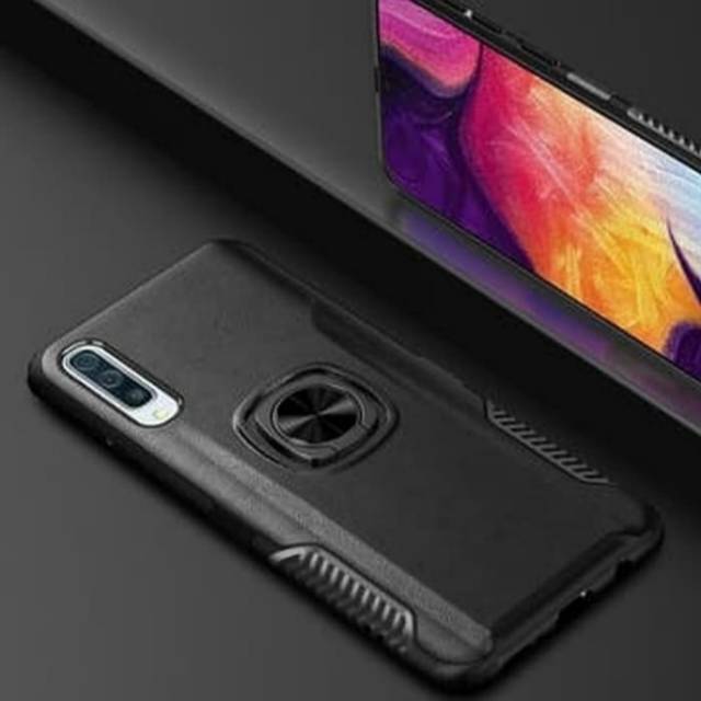 Jual Original Case Ring Stand Hybrid Ultra Thin Clear Samsung A70 Back ...