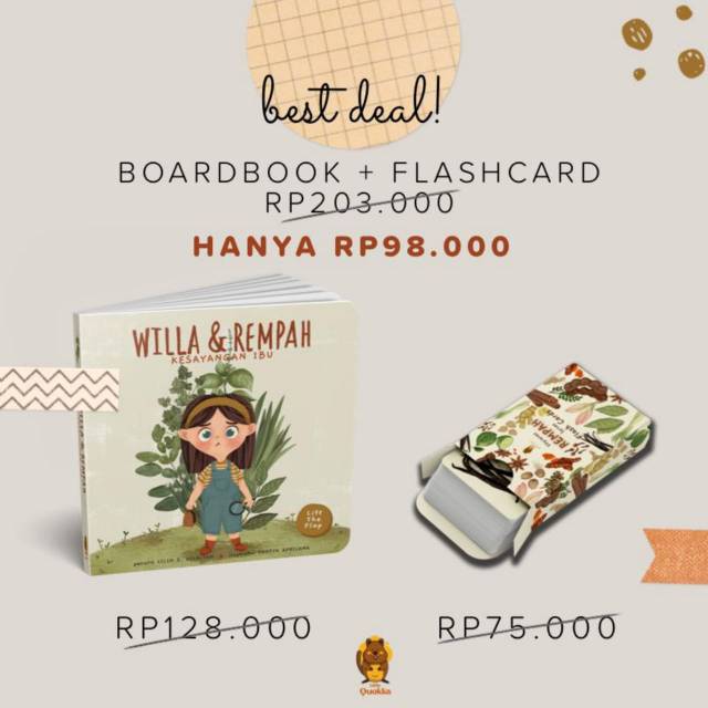 Jual Buku anak/buku willa dan rempah kesayangan ibu/buku murah ...