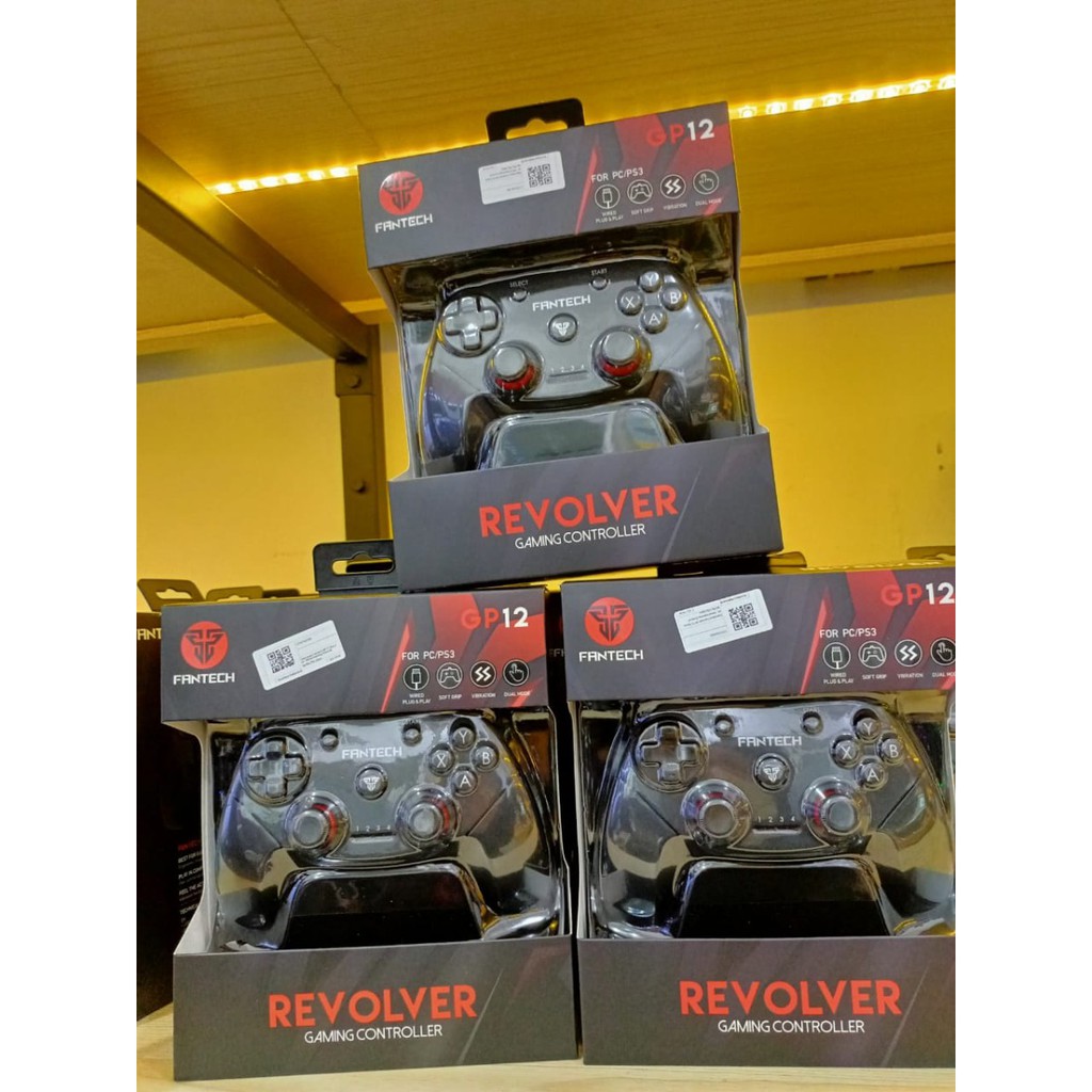 Jual FANTECH GP12 / GP-12 REVOLVER Gaming Controller GAMEPAD | Shopee ...