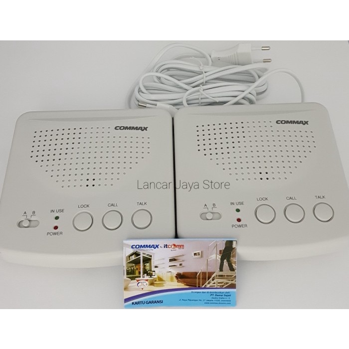 Jual COD Intercom Wireless Commax WI-2B (White) | Shopee Indonesia