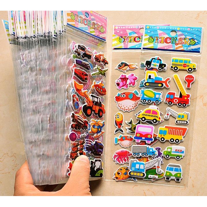 Jual STICKER 3D / STIKER ANAK / STIKER LUCU / MAINAN TEMPEL ANAK ...