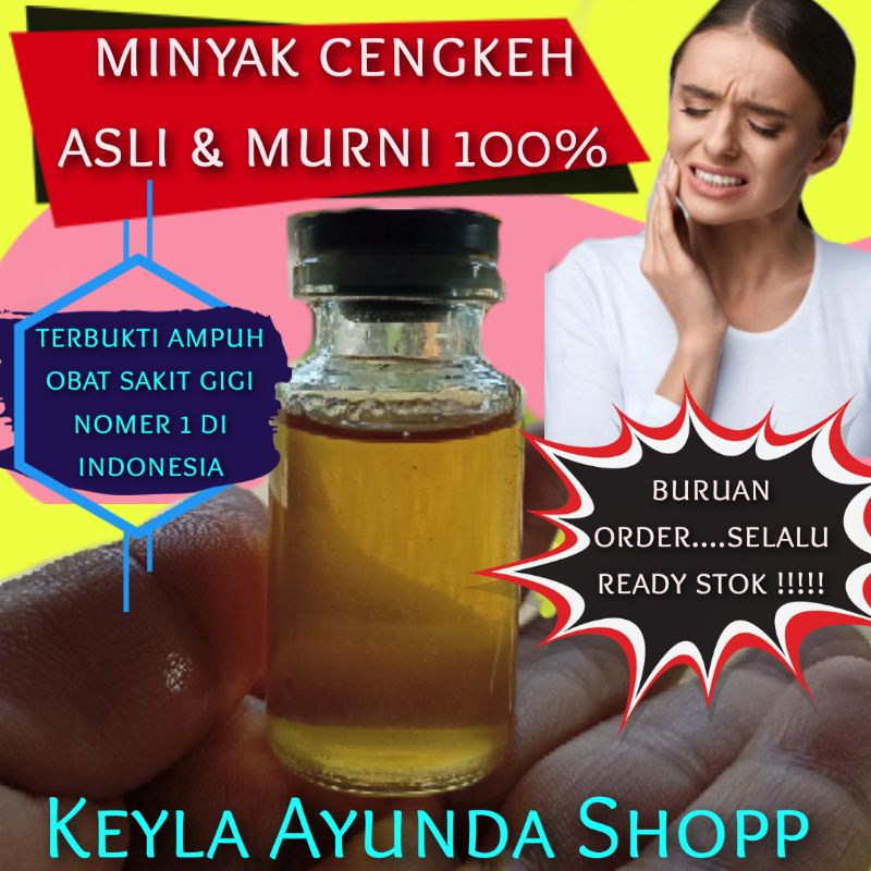 Jual MINYAK CENGKEH ASLI MURNI OBAT HERBAL SAKIT GIGI AMPUH OBAT GIGI ...