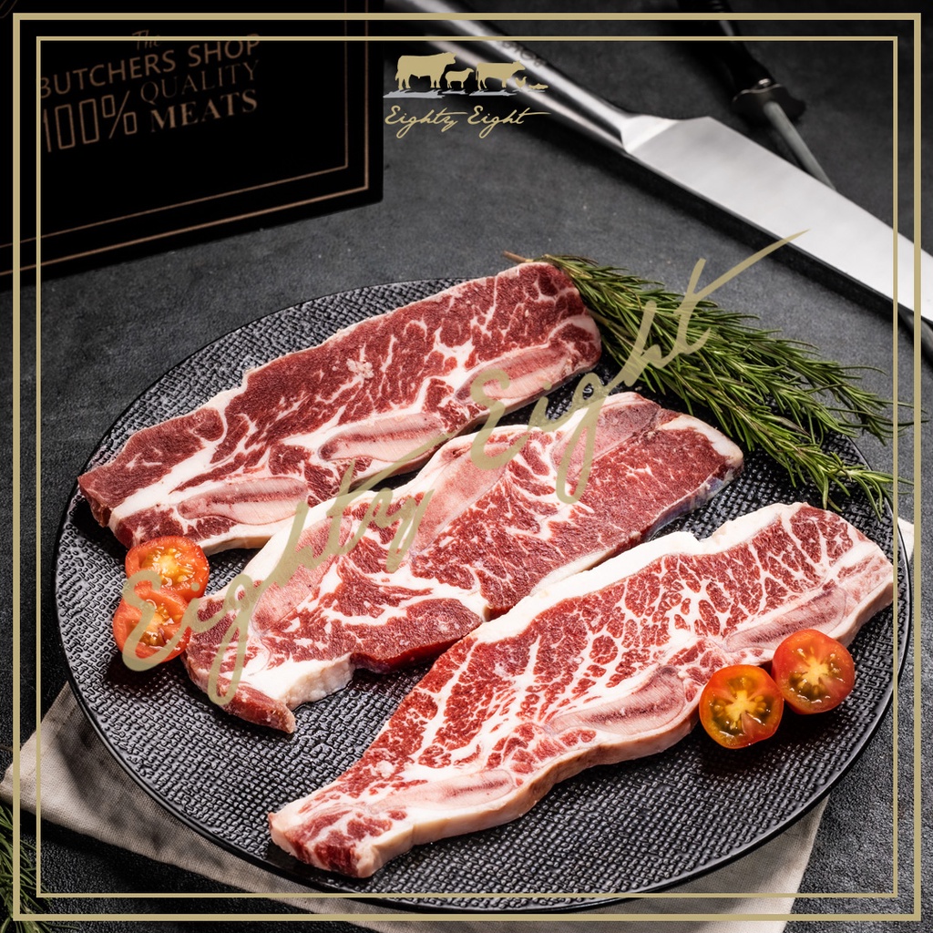 Jual DAGING SAPI / SHORT RIBS USDA BONE IN CERTIFIED ANGUS BEEF (250 ...