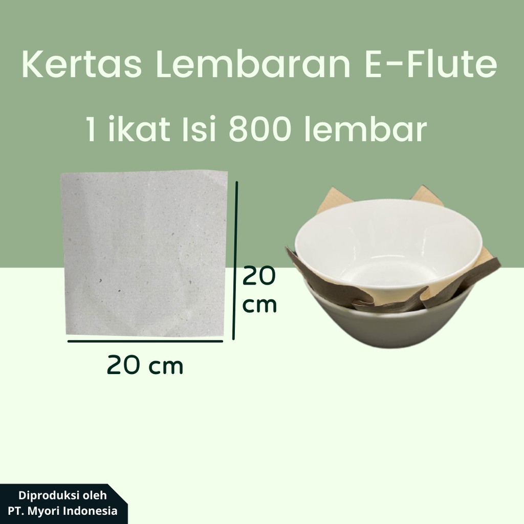 Jual (Uk.20x20 cm) Kertas Fluting Corrugated | Pelindung Barang Pecah ...