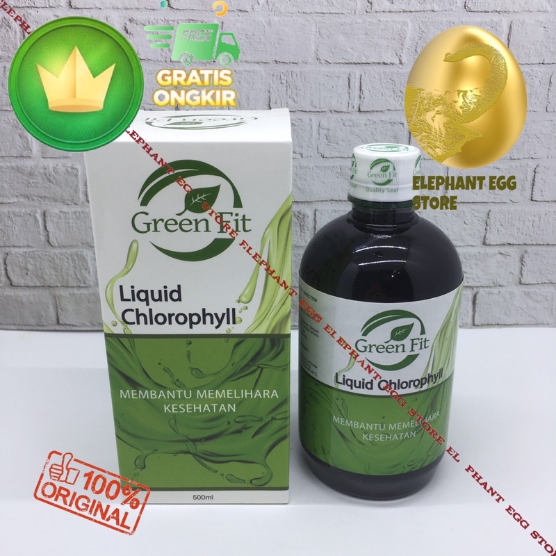 Jual Obat Diabetes Klorofil Liquid Green Fit Liquid Chlorophyll 500 ml ...