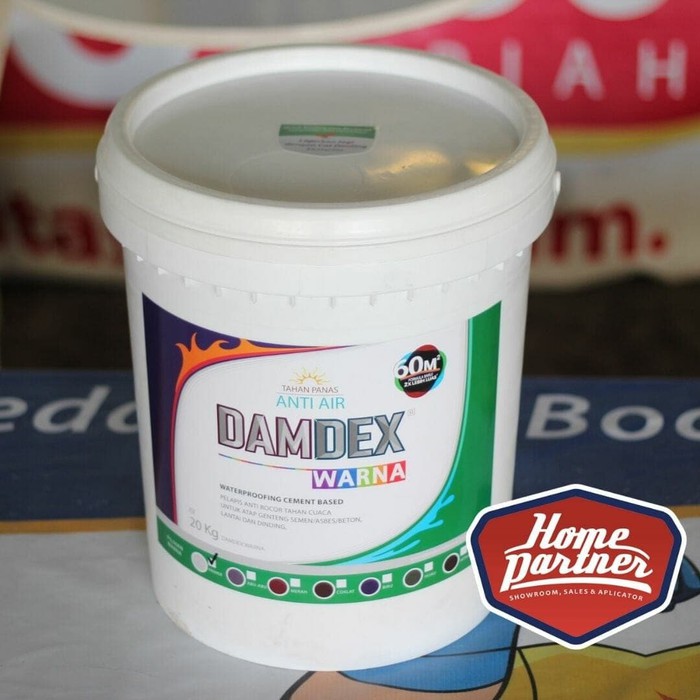 Jual DAMDEX WARNA WATERPROOFING 20 KG | Shopee Indonesia