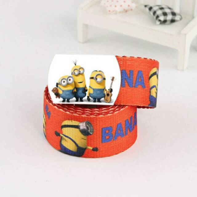Jual tali pinggang Minion belt | Shopee Indonesia