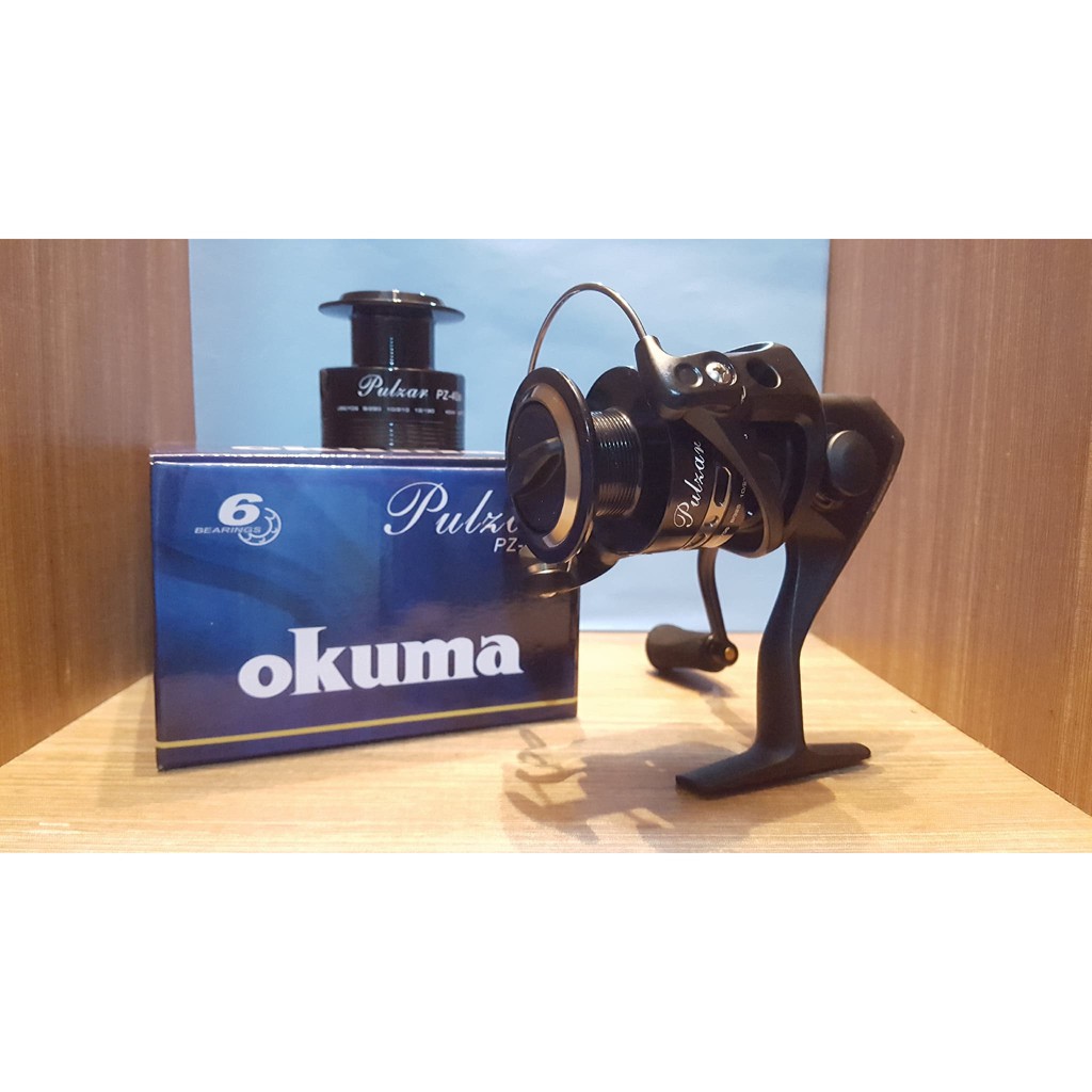 Jual REEL OKUMA PULZAR PZ-40A FREE ALUMINIUM SPOOL | Shopee Indonesia