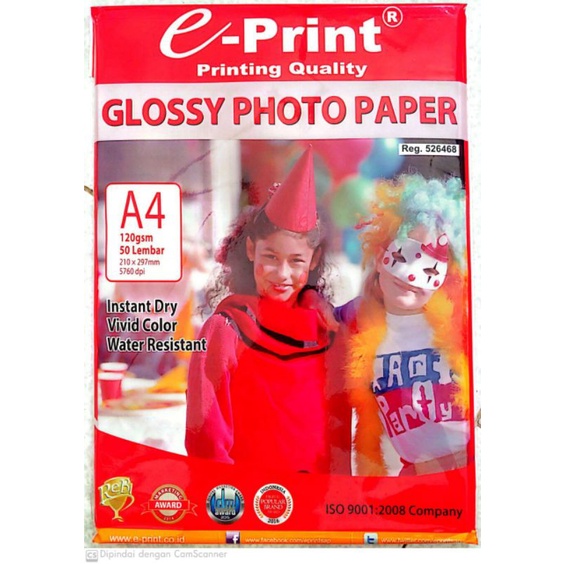 Jual E-Print Glossy Photo Paper | Shopee Indonesia