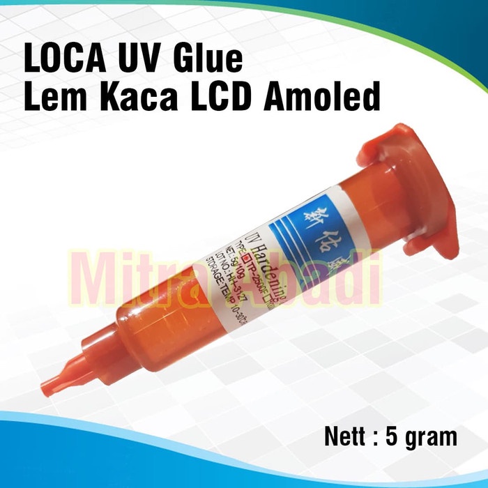 Jual Lem UV LOCA / Lem Kaca LCD AMOLED / LOCA UV Glue 5g | Shopee Indonesia