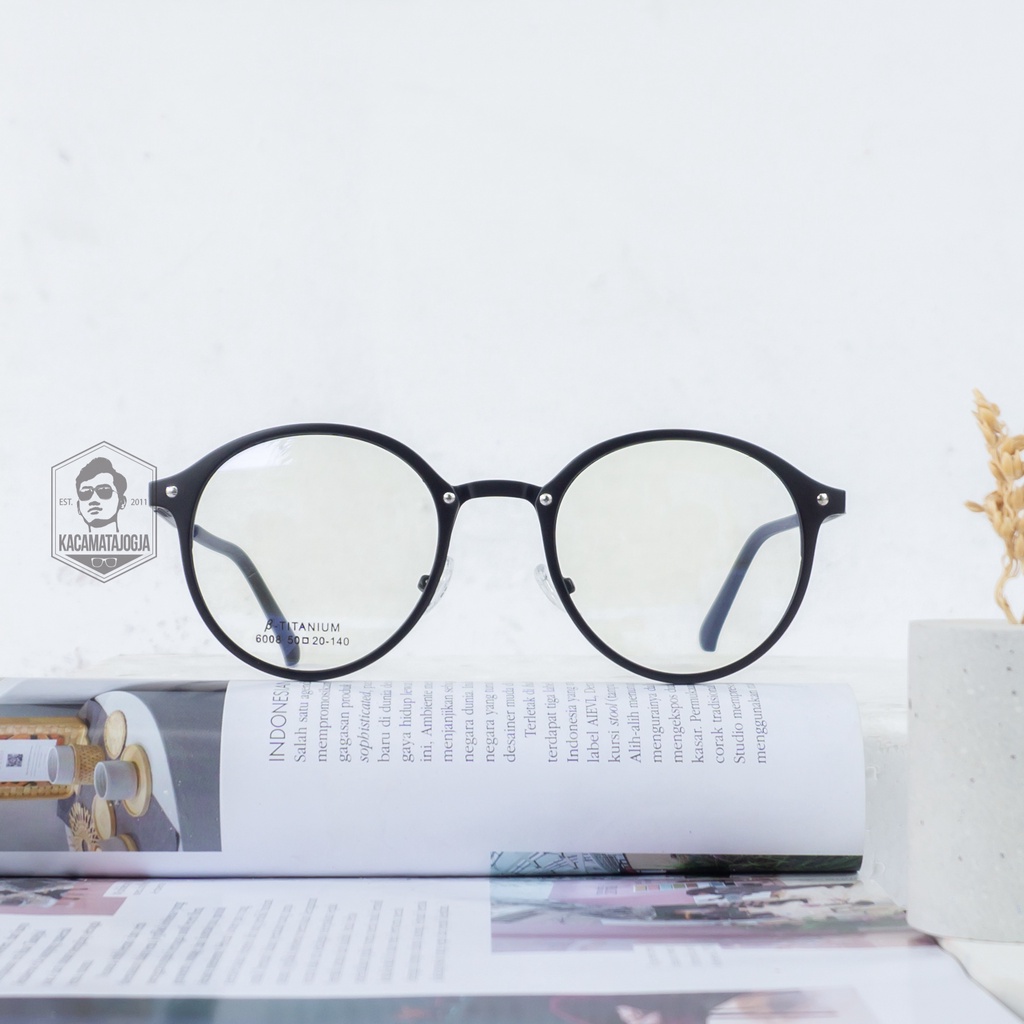 Jual Frame Kacamata Bulat Ringan dan Nyaman Digunakan - SURTI 01 | Shopee Indonesia