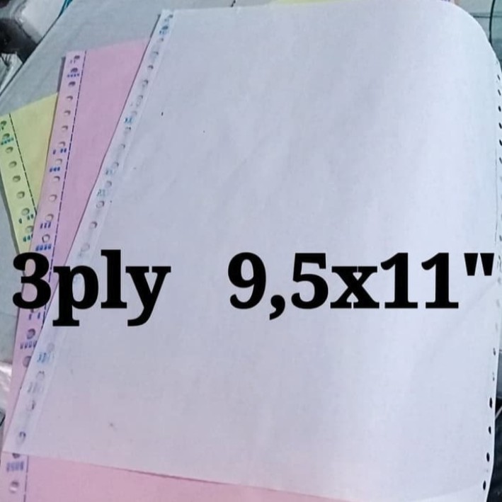 Jual Continuos Form GOPRINT 91/2 x 11 3ply /Kertas Komputer GO PRINT K3 ...