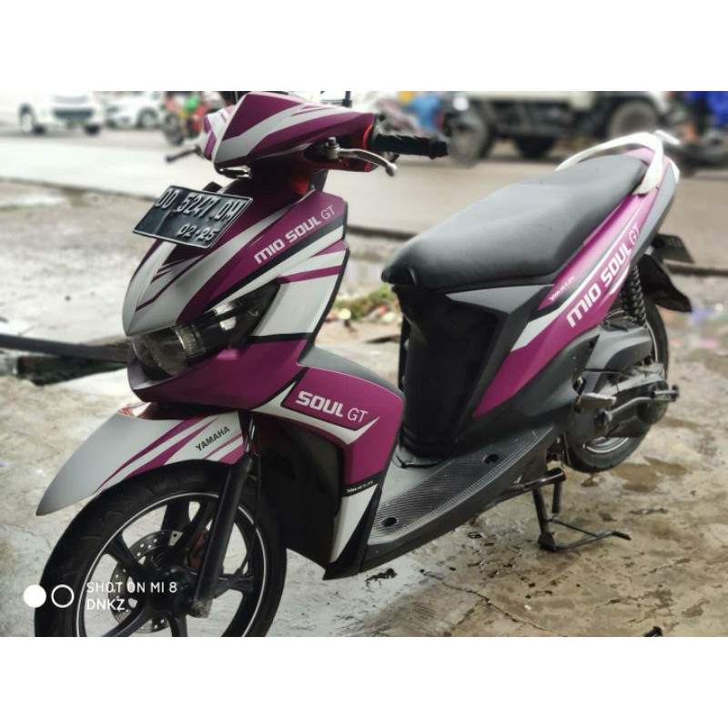 Jual Stiker Soul GT Decal Fullbody Purple Doff | Shopee Indonesia
