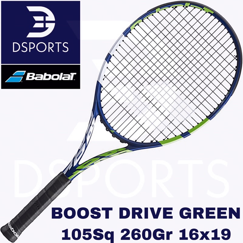 Jual Babolat Boost Drive Green D 260gr 105 260 g ( Racket Tennis Tenis ...