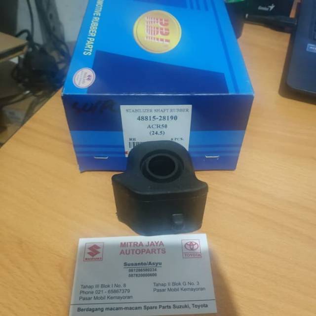 Jual Karet stabil Bushing stabil depan New Alphard Vellfire ANH20 RBI ...