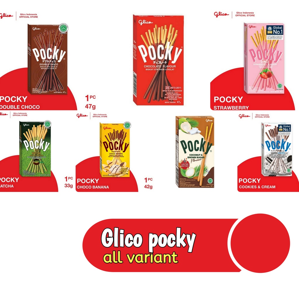 Jual Glico pocki all variant | Shopee Indonesia