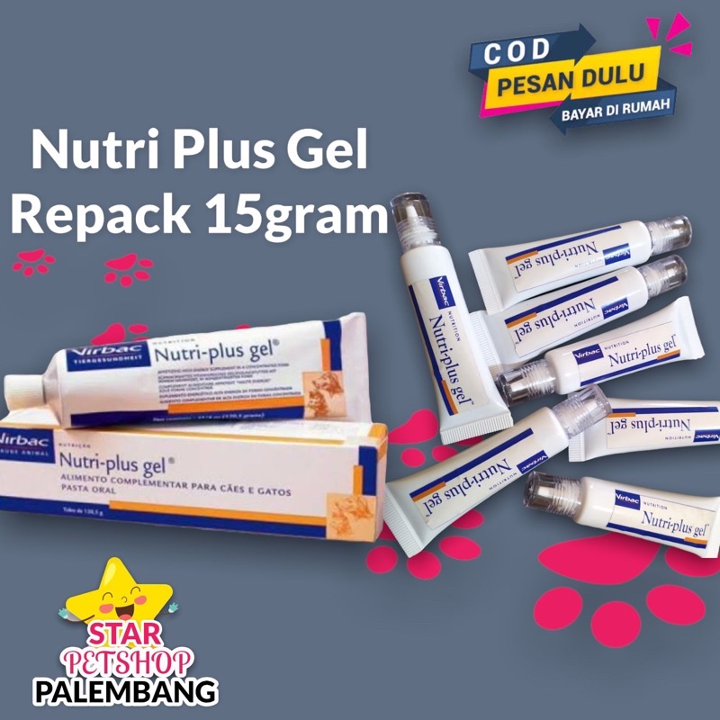 Jual Vitamin Nutri Plus Gel 15gram Repack | Shopee Indonesia