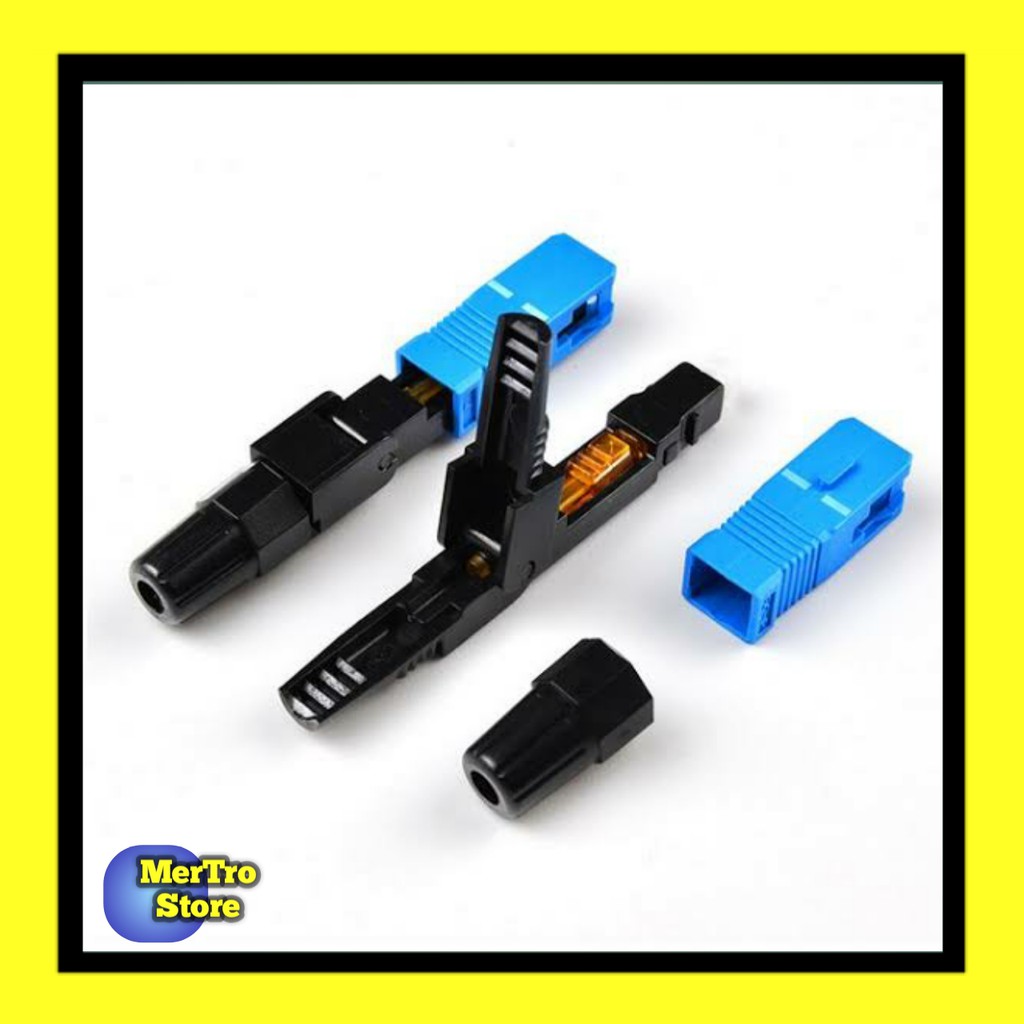 Jual Fast Connector Konektor Fiber Optic Optik FTTH Adapter | Shopee ...