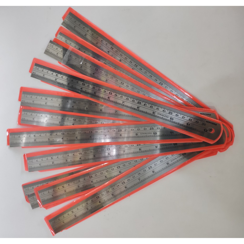 Jual Penggaris besi 30CM/50CM STAINLESS STEEL | Shopee Indonesia