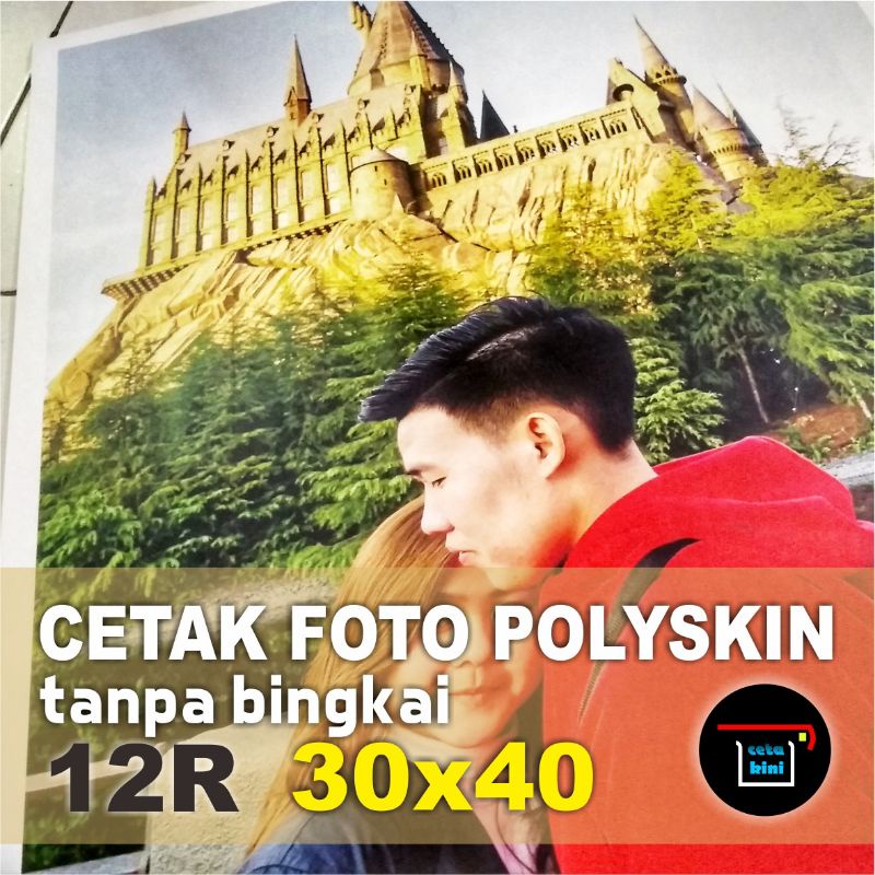 Jual Cetak Foto Photo Semi Kanvas Canvas Polyskin 12R Tanpa Bingkai ...