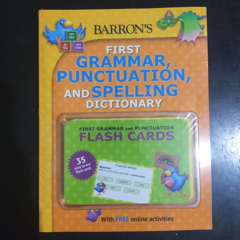 Jual Barron's First Grammar, Punctuation, and Spelling Dictionary with ...