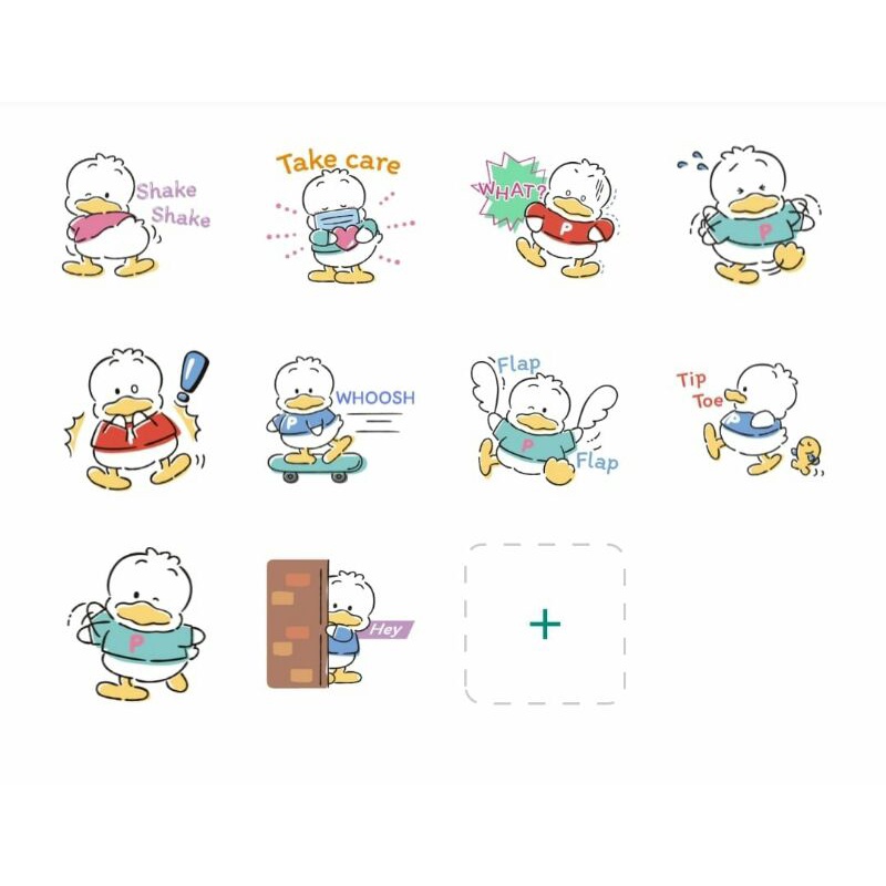 Jual Stiker Whatsapp Bebek Pekkle | Shopee Indonesia