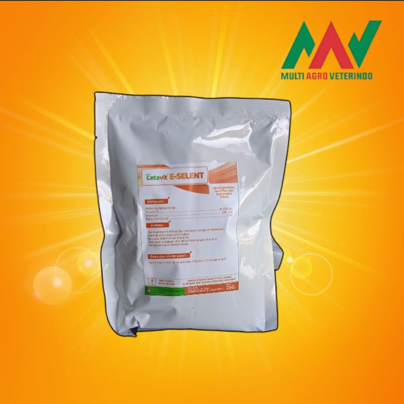 Jual Cetavit E Selent 100 gram dan 250 gram Meningkatkan fertilitas dan ...
