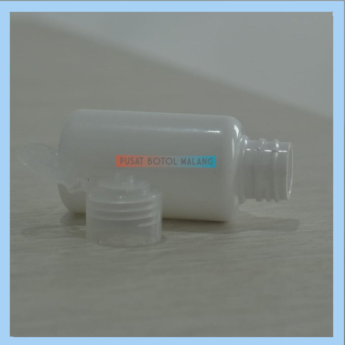 Jual Botol Plastik Tubular 60Ml Fliptop Jamur (Natural Putih) | Shopee ...