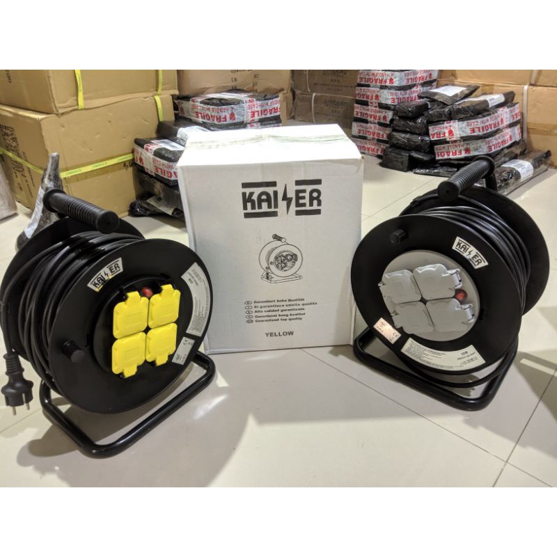 Jual kabel roll kaiser 50 meter kabel gulung kaiser 50 meter gulungan kabel 50 meter roll kabel ...