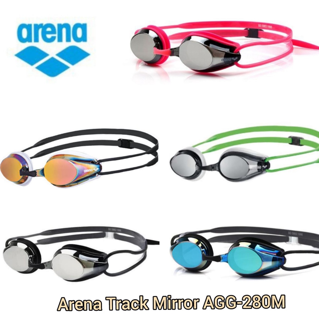 Jual BEST SELLER !! -KACAMATA RENANG ARENA TRACK COMPETITION MIRROR AGG ...