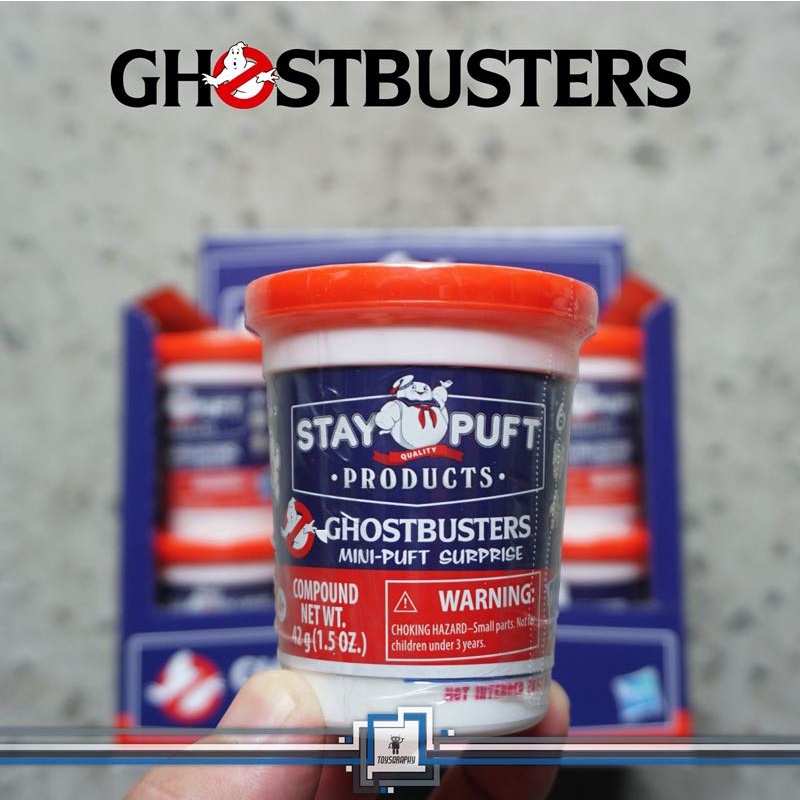 Jual Ghostbusters Stay Puft Products Mini-Puft Surprise Play doh Slime ...