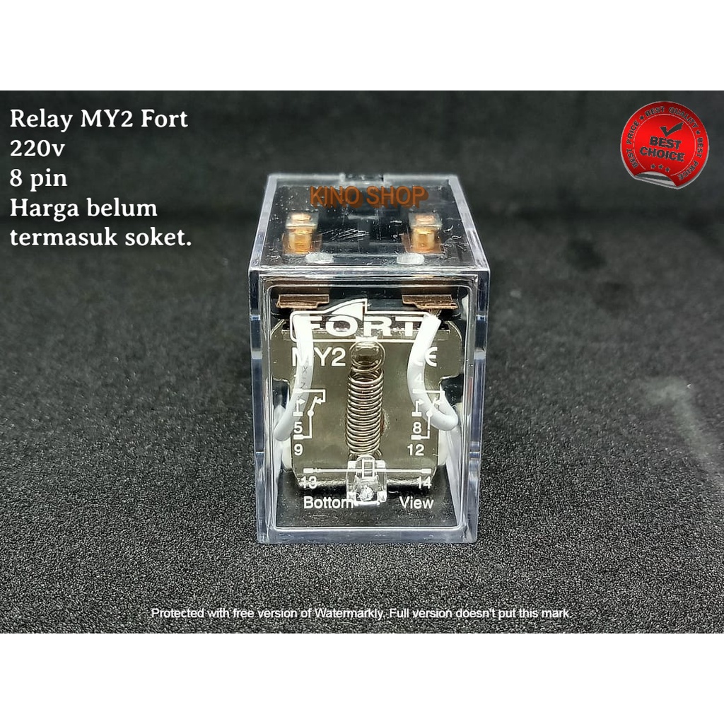 Jual RELAY FORT MY2. - AC 220V | Shopee Indonesia