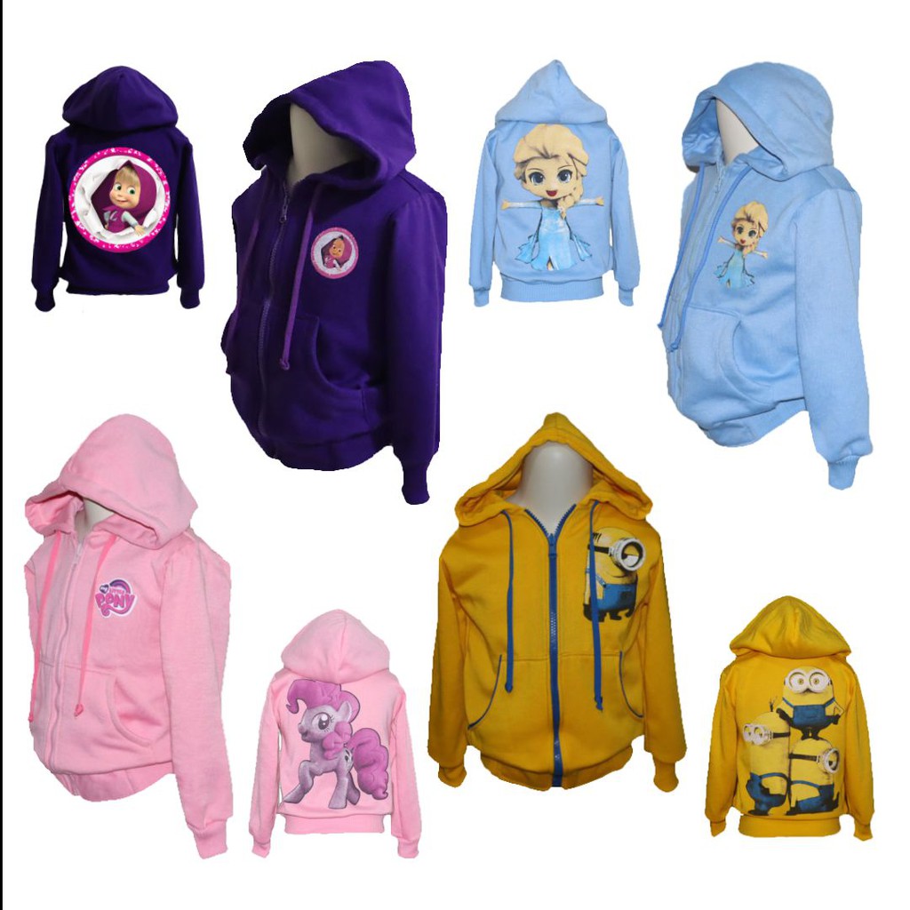 Jual JAKET ANAK PEREMPUAN / JAKET FROZEN / JAKET KUDA PONI /JAKET ...