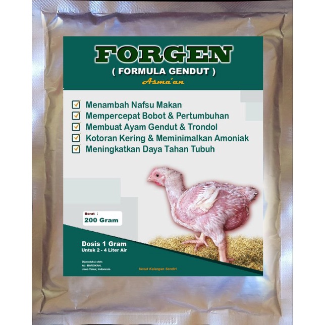 Jual FORGEN (Formula Gendut) | Shopee Indonesia