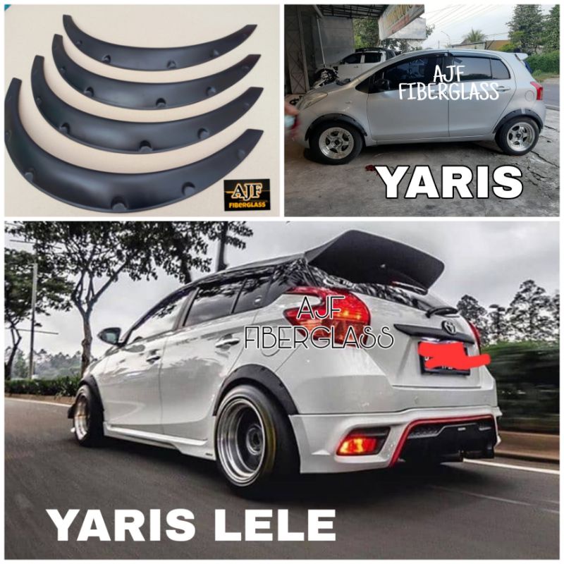 Jual Over Fender Yaris 1set (4pcs) | Shopee Indonesia