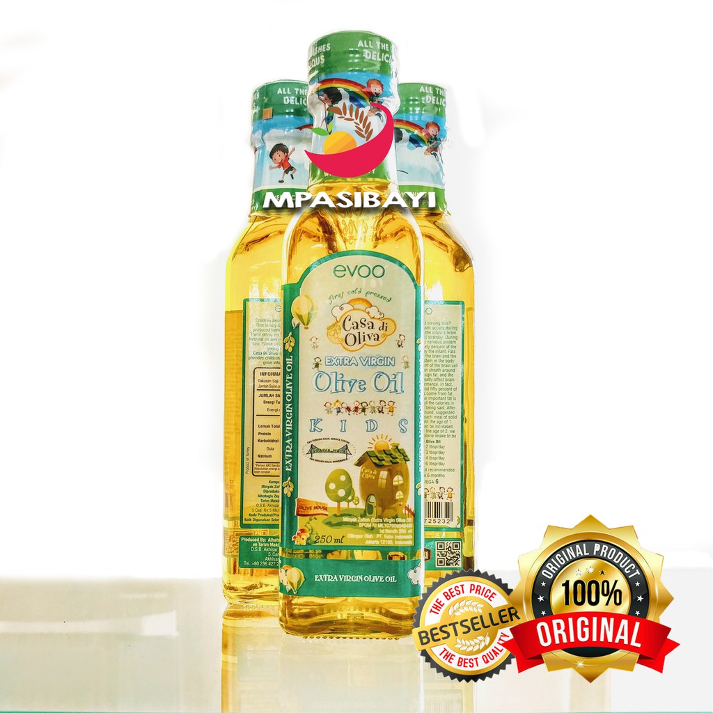 Jual Evoo Casa di oliva kids minyak zaitun mpasi bayi kemasan terbaru ...