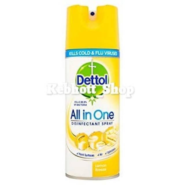 Jual Dettol All in One Disinfectant Spray Lemon Breeze 400ml | Detol ...
